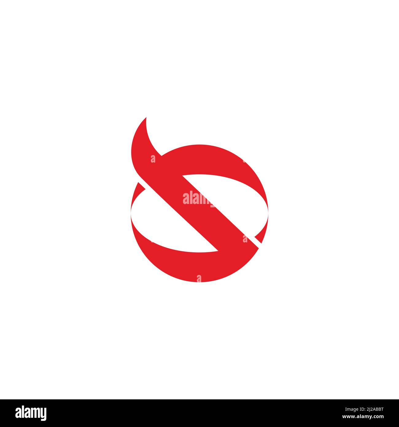 letter s circle curves geometric logo vector Stock Vector Image & Art ...