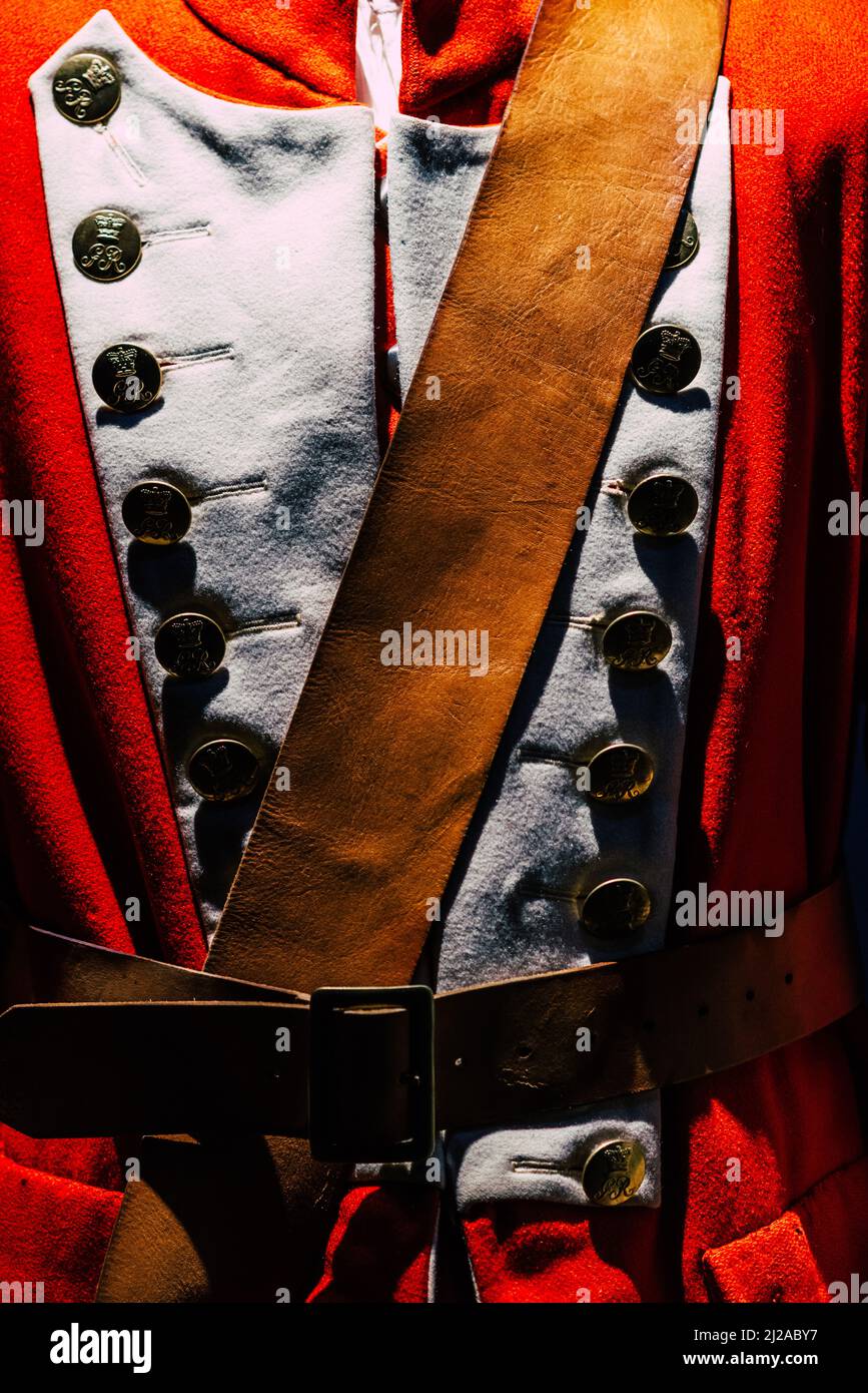 Red coat or scarlet tunic was a military garment used widely by most ...