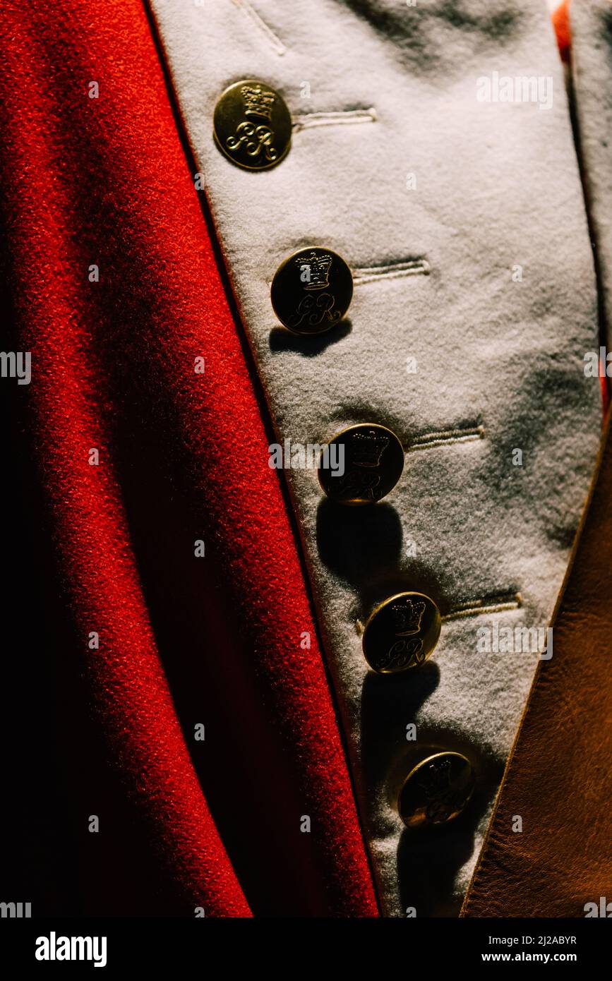 British redcoat uniform hi-res stock photography and images - Alamy