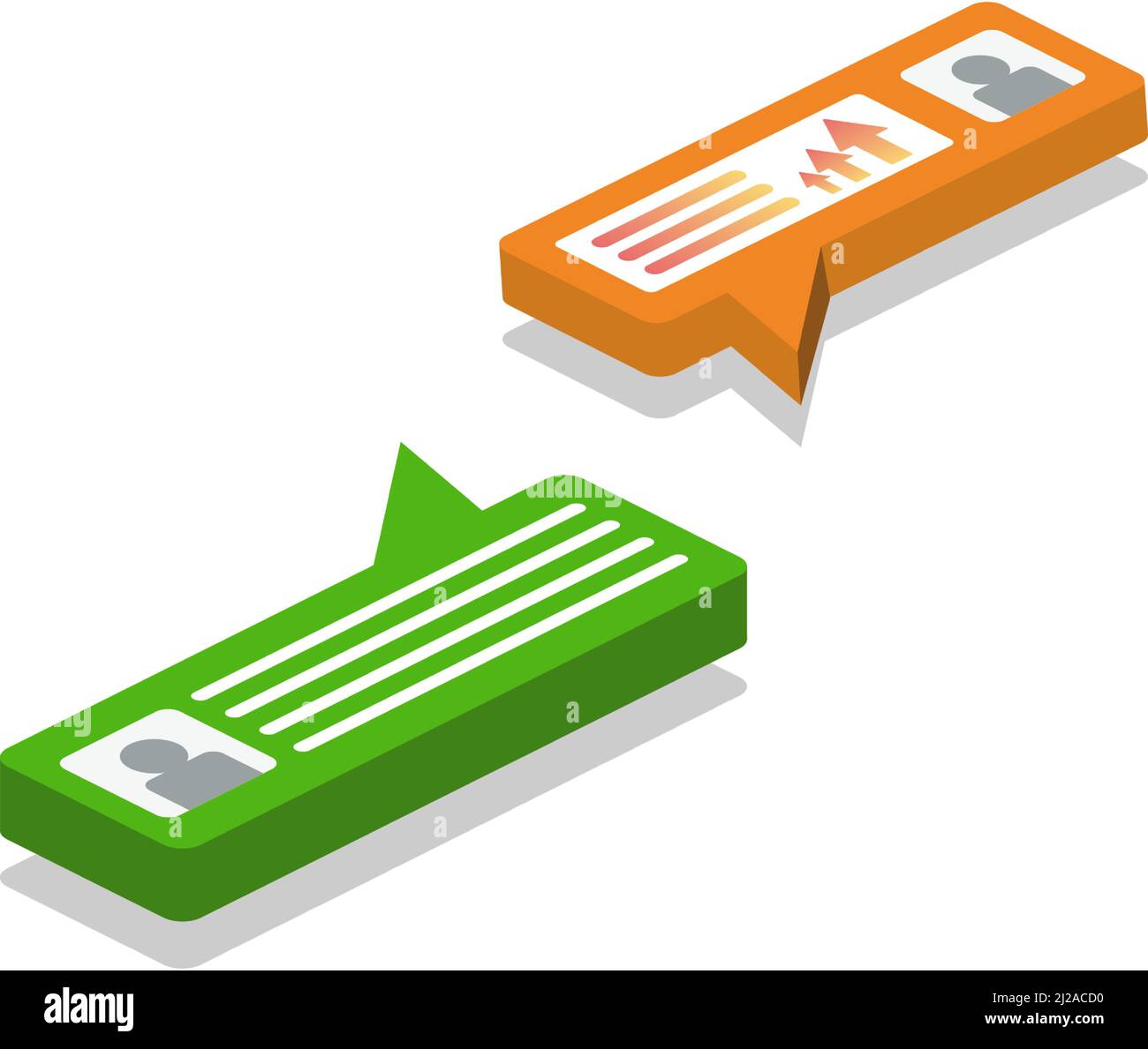 Speech bubble comment dialog chat balloon icon Stock Vector Image & Art ...