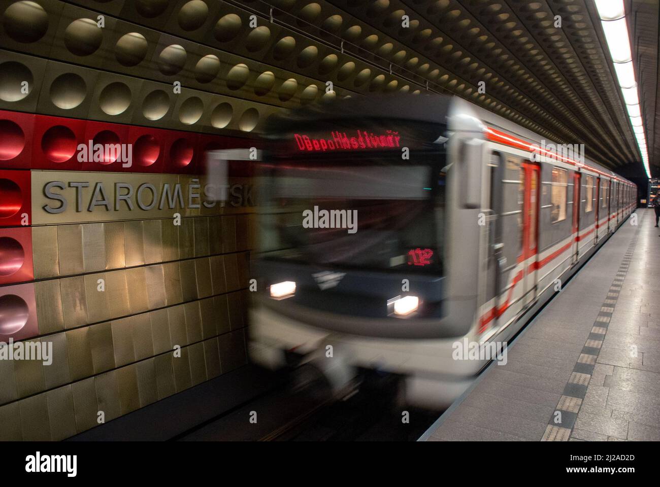 Prague public transport horizontal hi-res stock photography and images ...