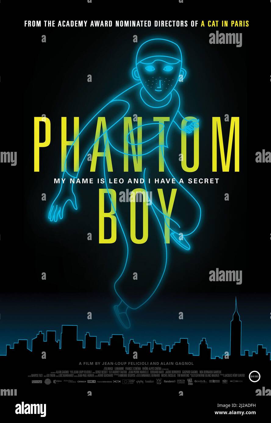 PHANTOM BOY (2015), directed by JEAN-LOUP FELICIOLI and ALAIN GAGNOL ...