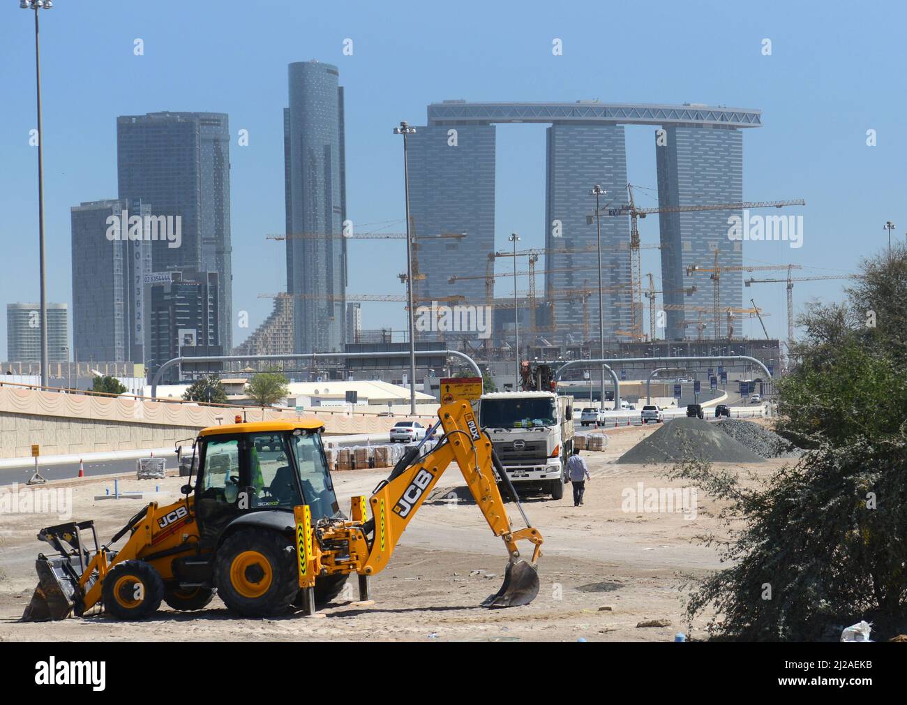 The gate towers in abu dhabi hi-res stock photography and images - Alamy