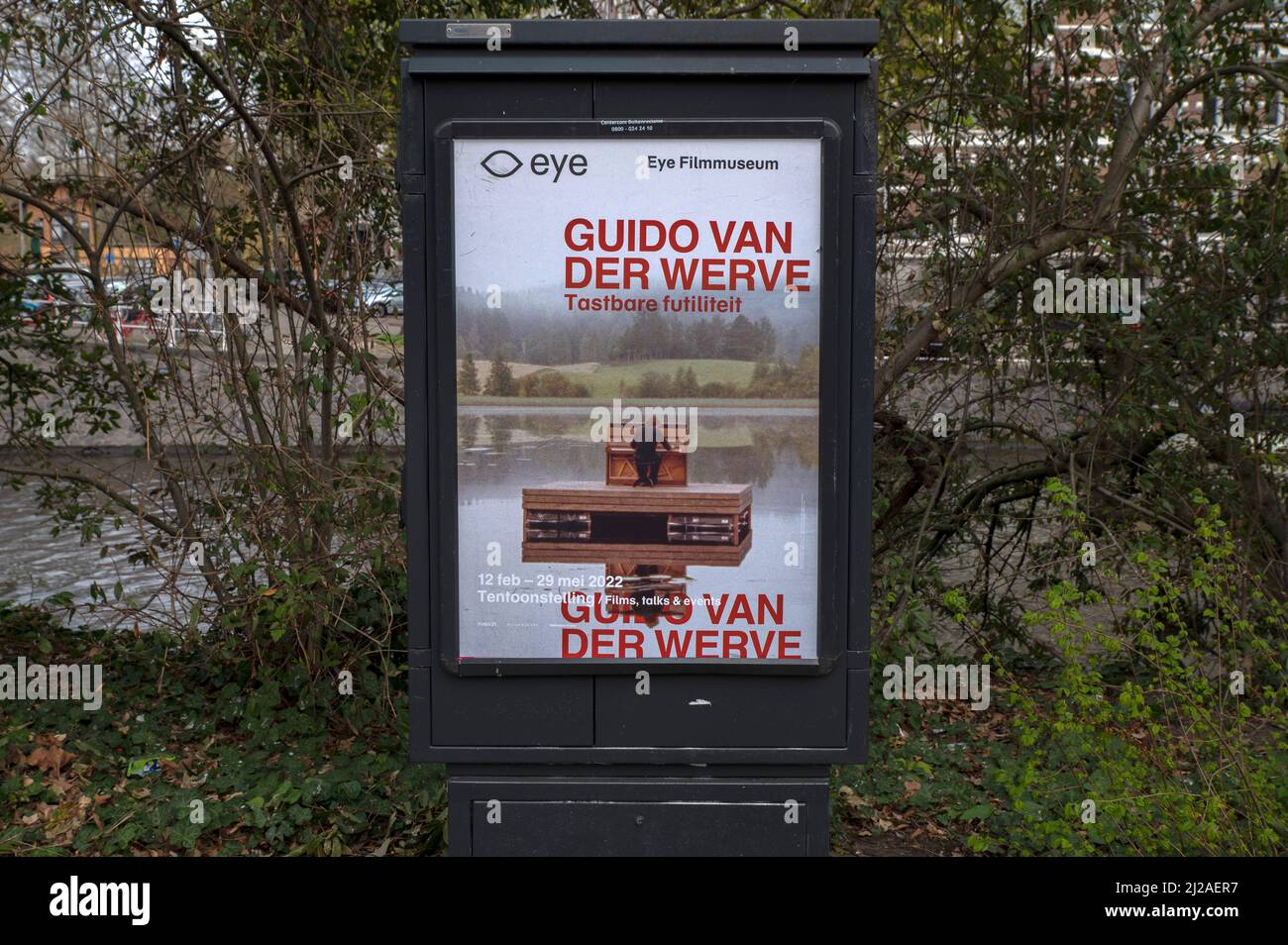 Billboard Eye Filmmuseum Exhibition Guido Van Der Werve At Amsterdam ...