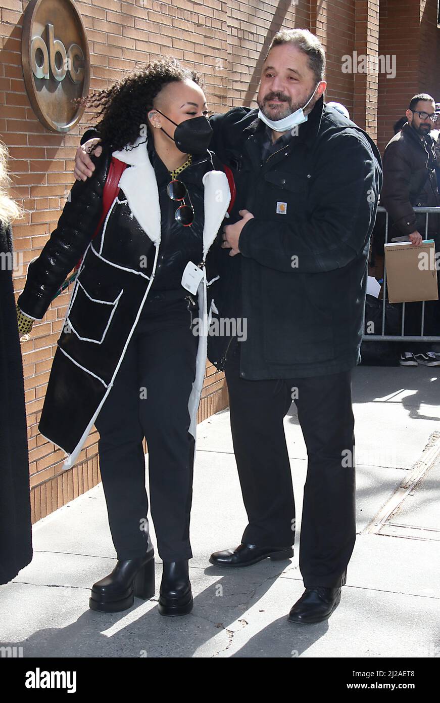 NEW YORK, NY- March 30: Raven-Symoné seen at The View to talk about ...