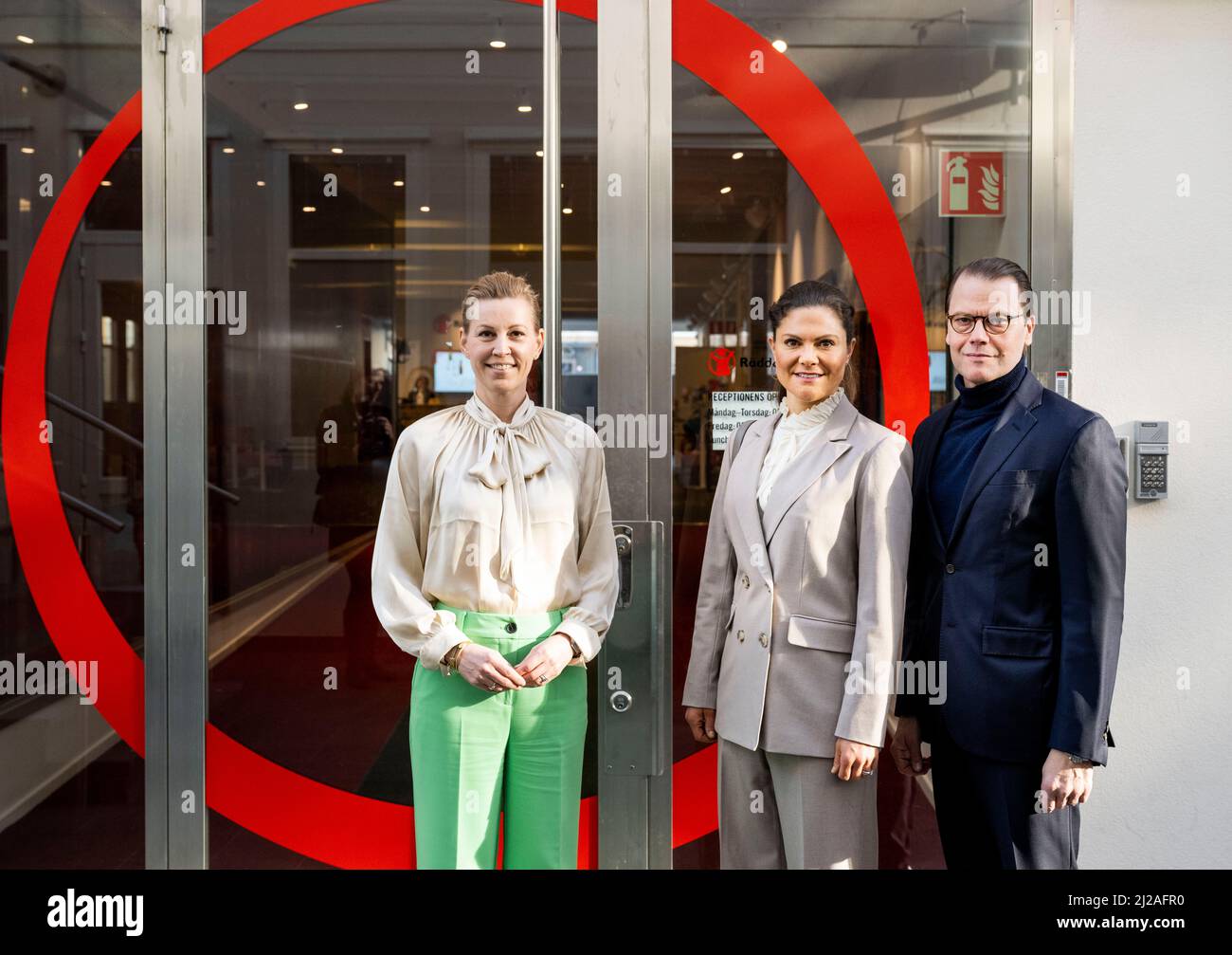 Helena Thybell, Secretary General of Save the Children, with Crown ...