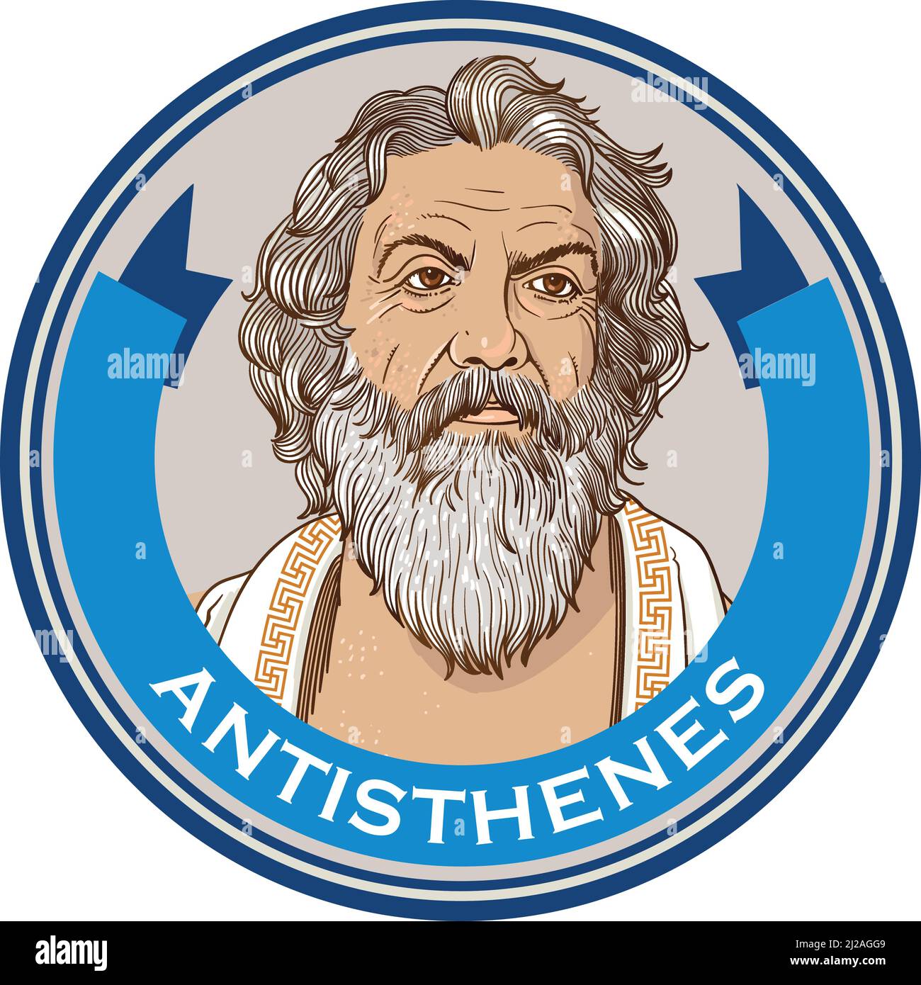 Philosopher socrates cartoon hi-res stock photography and images - Alamy