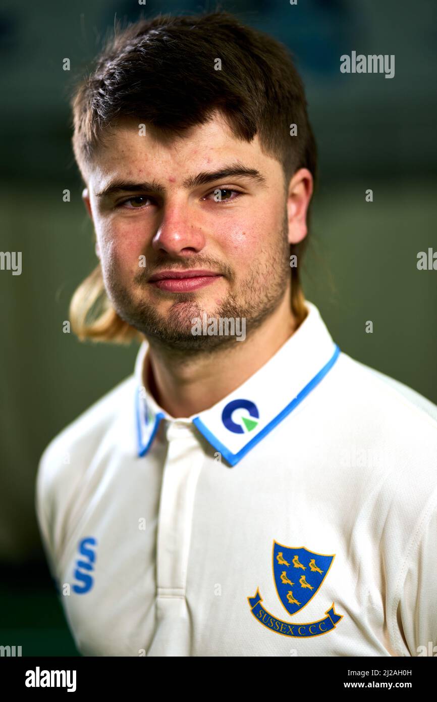 Sussex cricket oli carter hi-res stock photography and images - Alamy