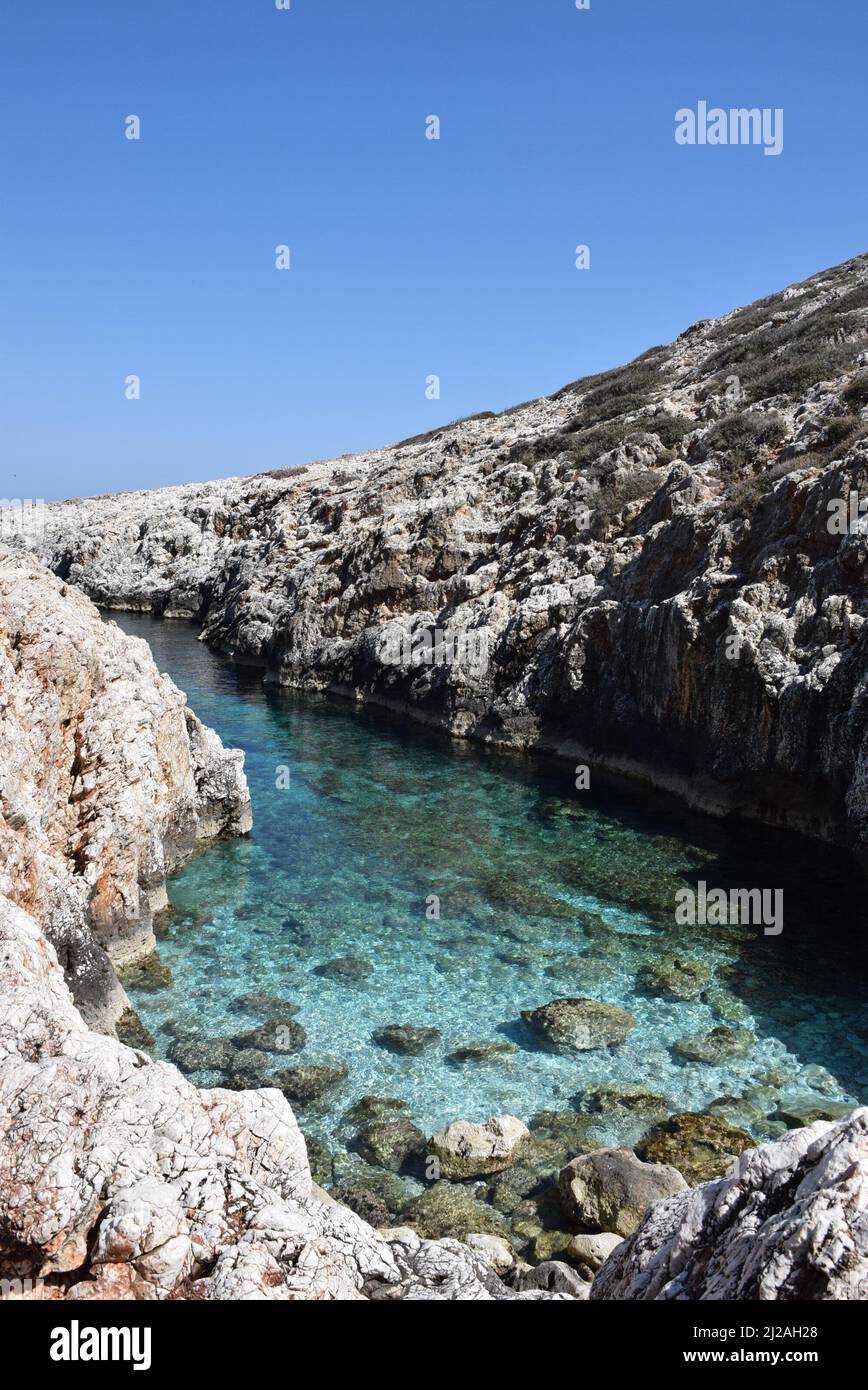 Beach, Cove, Background, Gouverneto, Landscape,Chania, Crete, Greece ...
