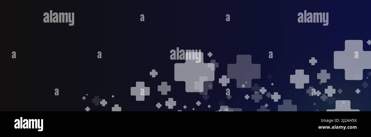 Abstract blue medical technology background Stock Photo - Alamy