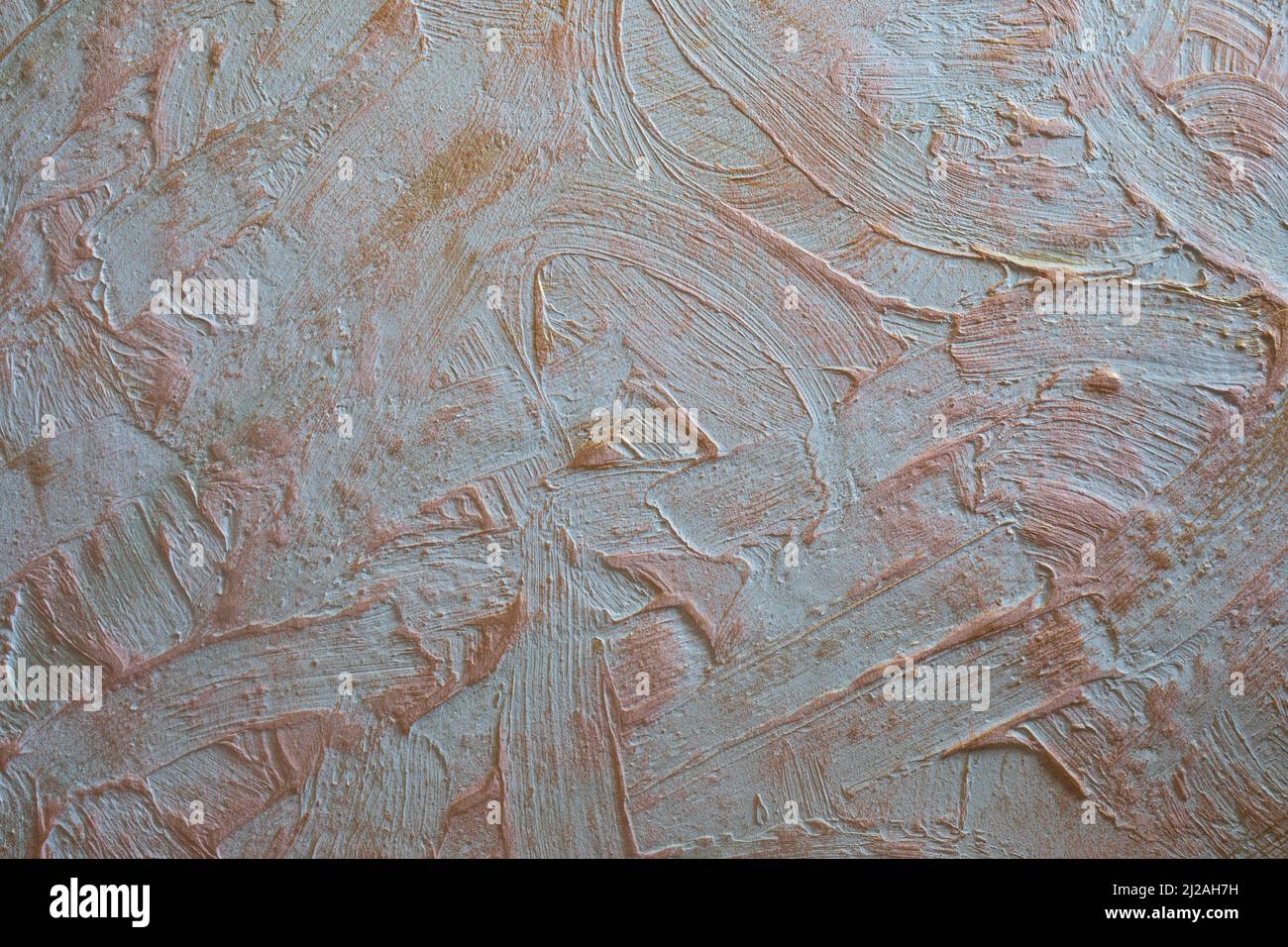 Stucco wall with gold paint Stock Photo - Alamy