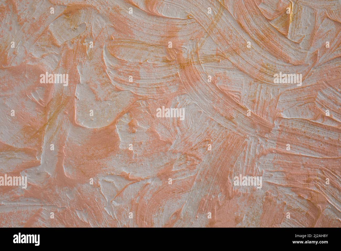 Stucco wall with gold paint Stock Photo - Alamy