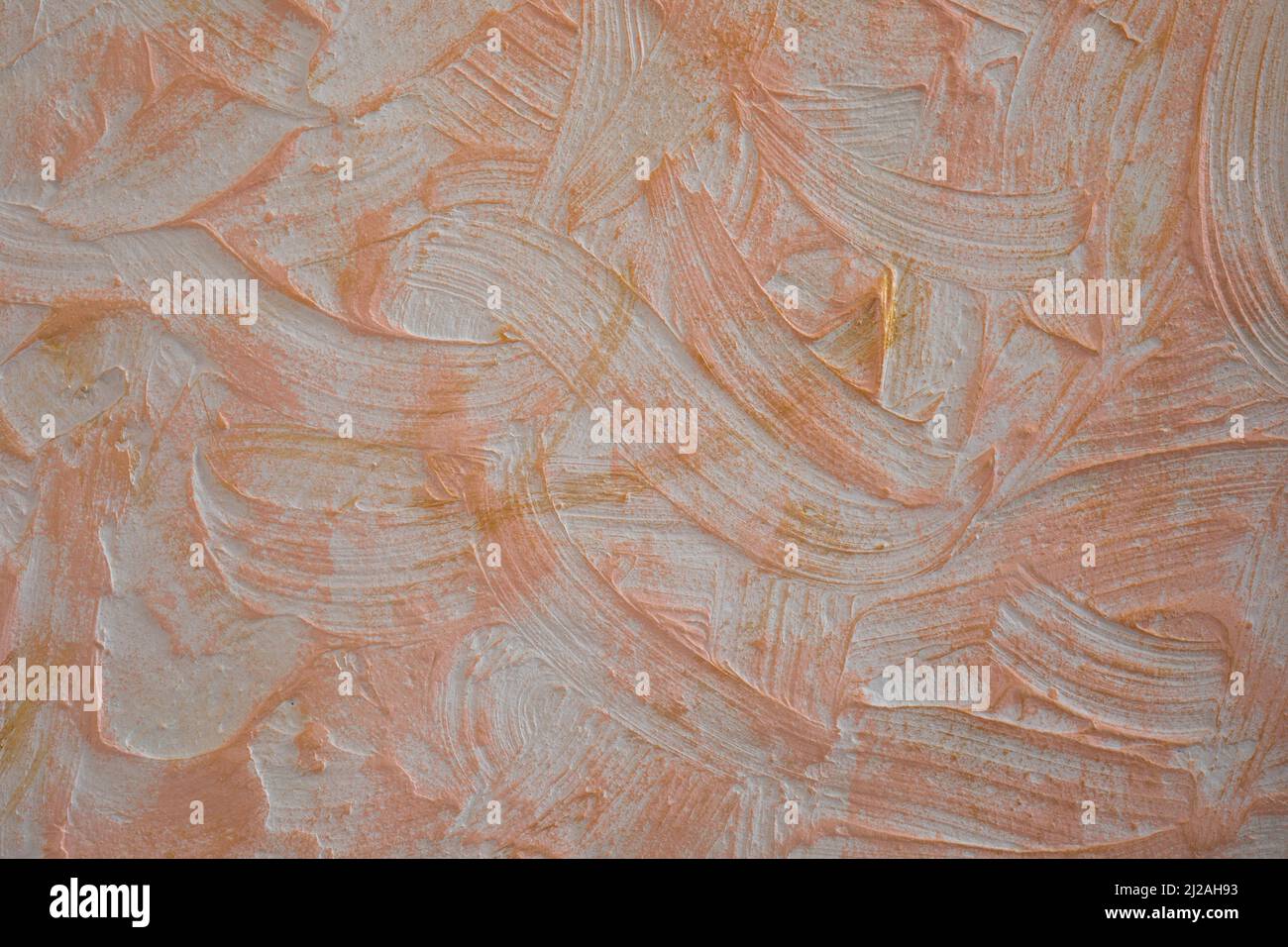 Stucco wall with gold paint Stock Photo - Alamy