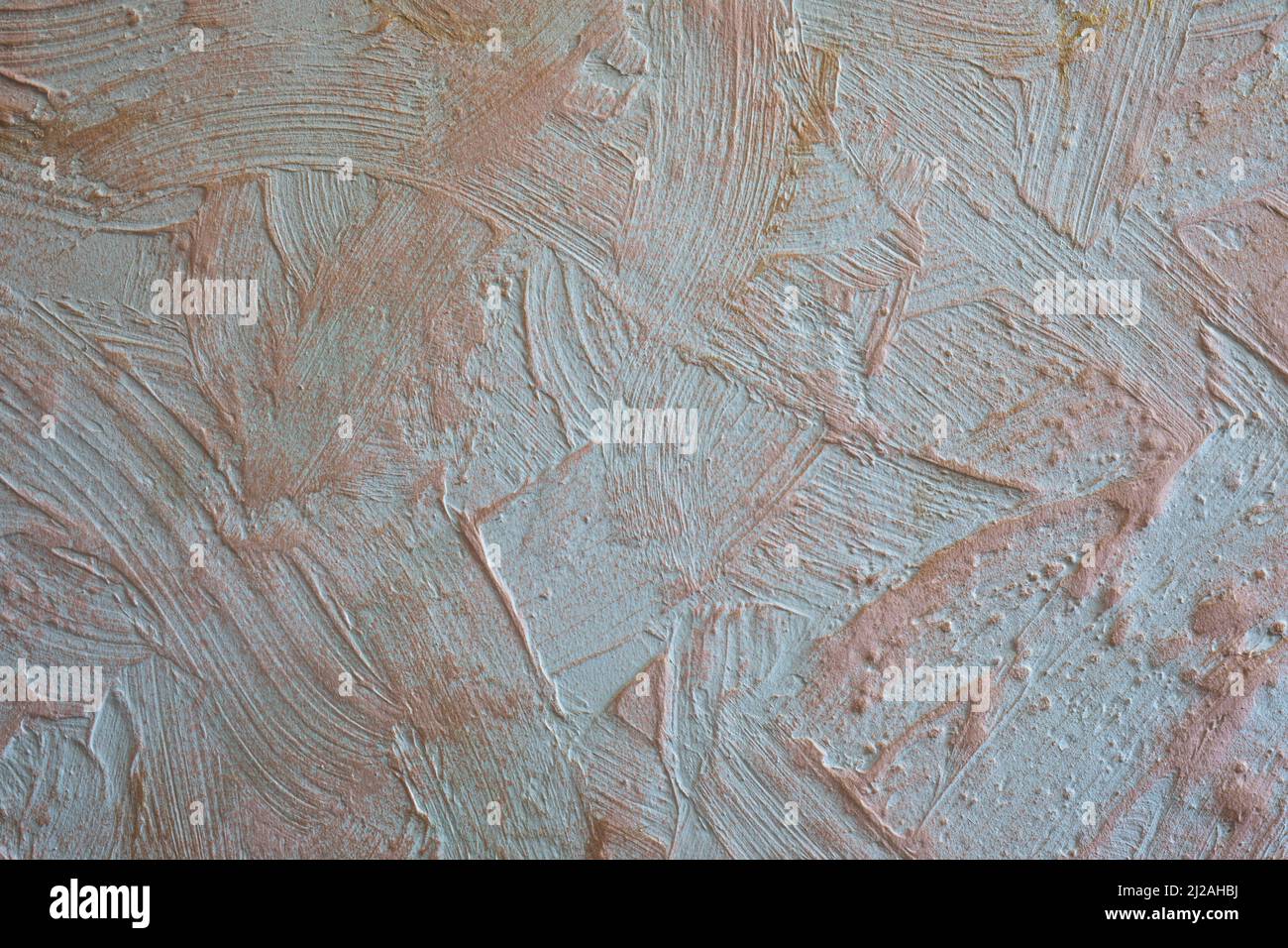 Stucco wall with gold paint Stock Photo - Alamy