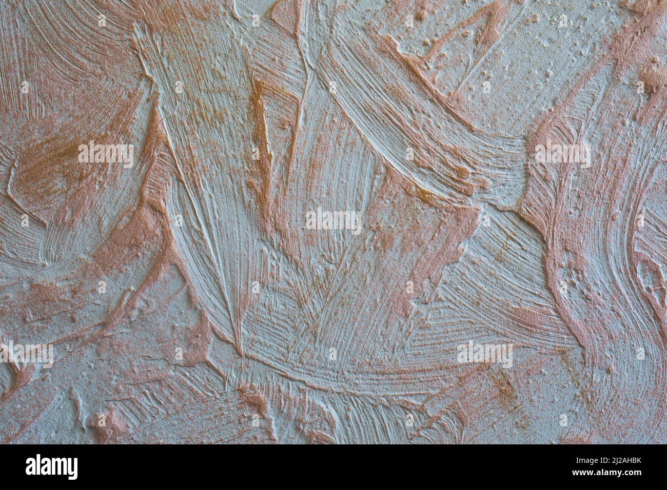 Stucco wall with gold paint Stock Photo - Alamy