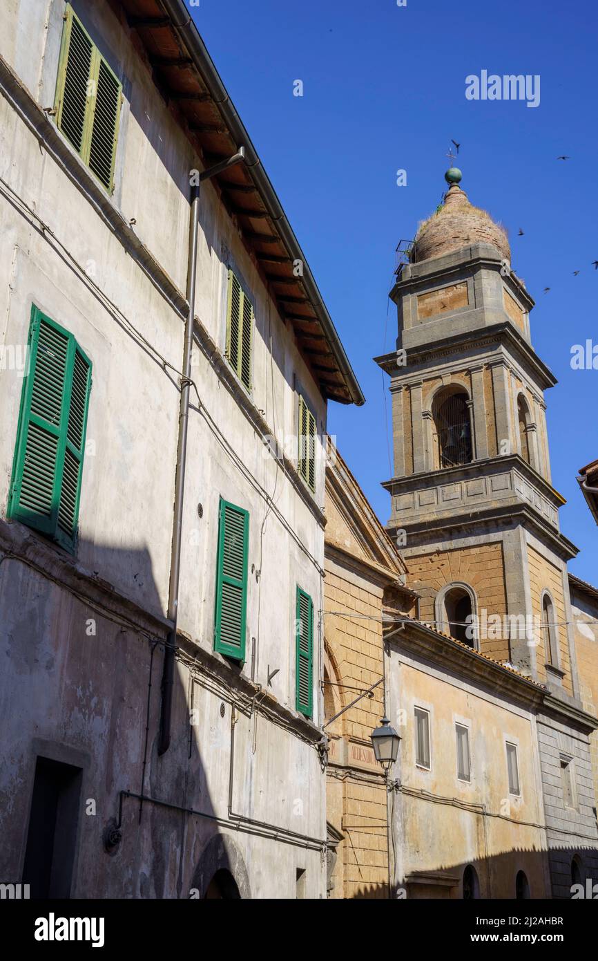 Historic city of Acquapendente, VIterbo province, Lazio, Italy Stock ...