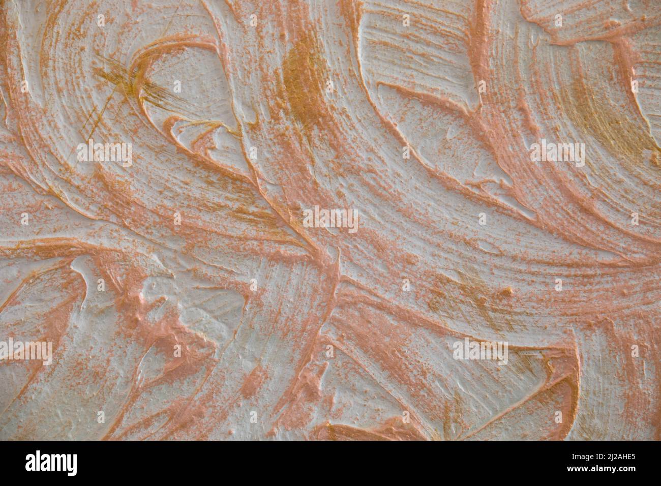 Stucco wall with gold paint Stock Photo - Alamy