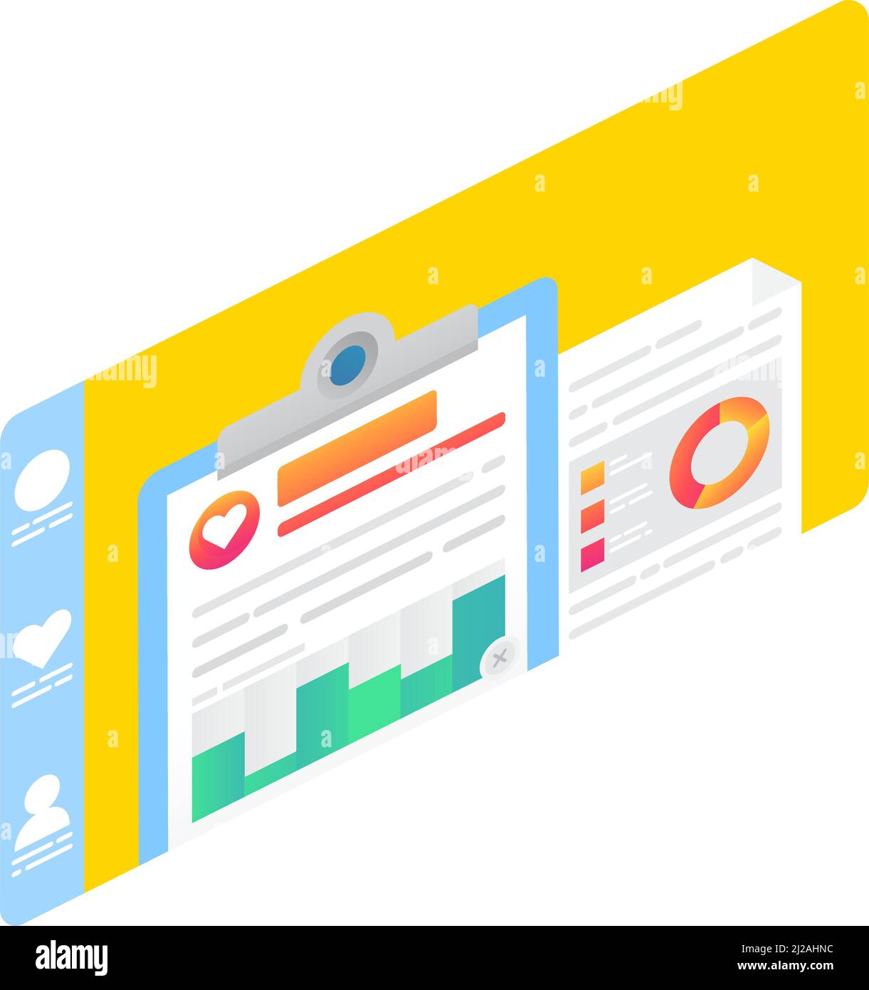 Electronic medical record online healthcare Cut Out Stock Images ...