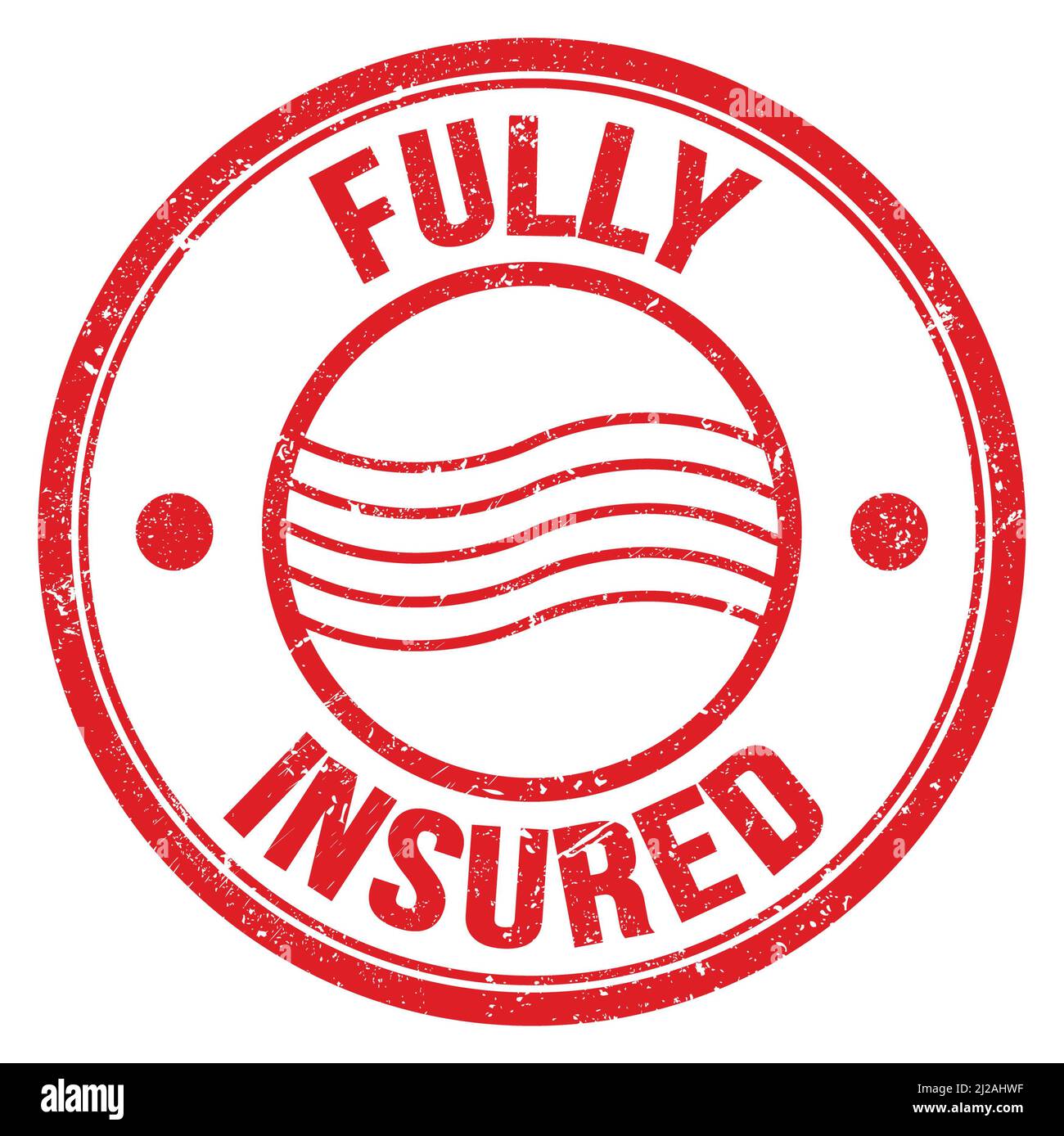 Fully insured stamp hi-res stock photography and images - Alamy