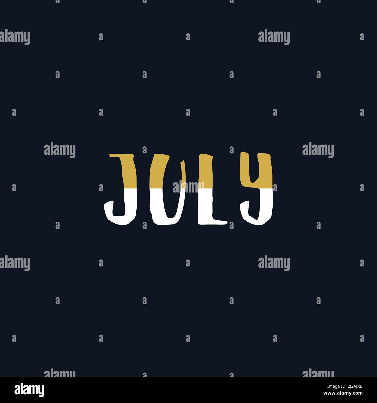 September month name. Vector illustration for poster, card, calendar ...