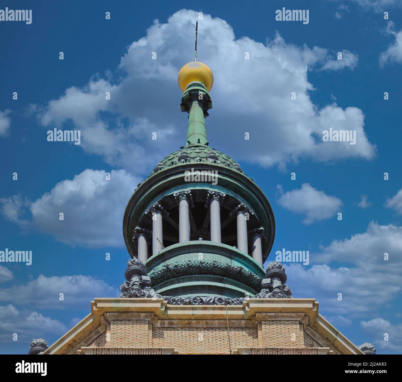 Architectural details of the famous Basilica of Nuestra Señora del ...