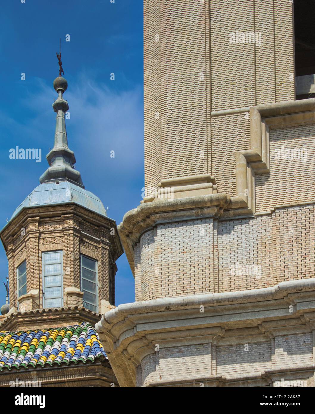Architectural details of the famous Basilica of Nuestra Señora del ...