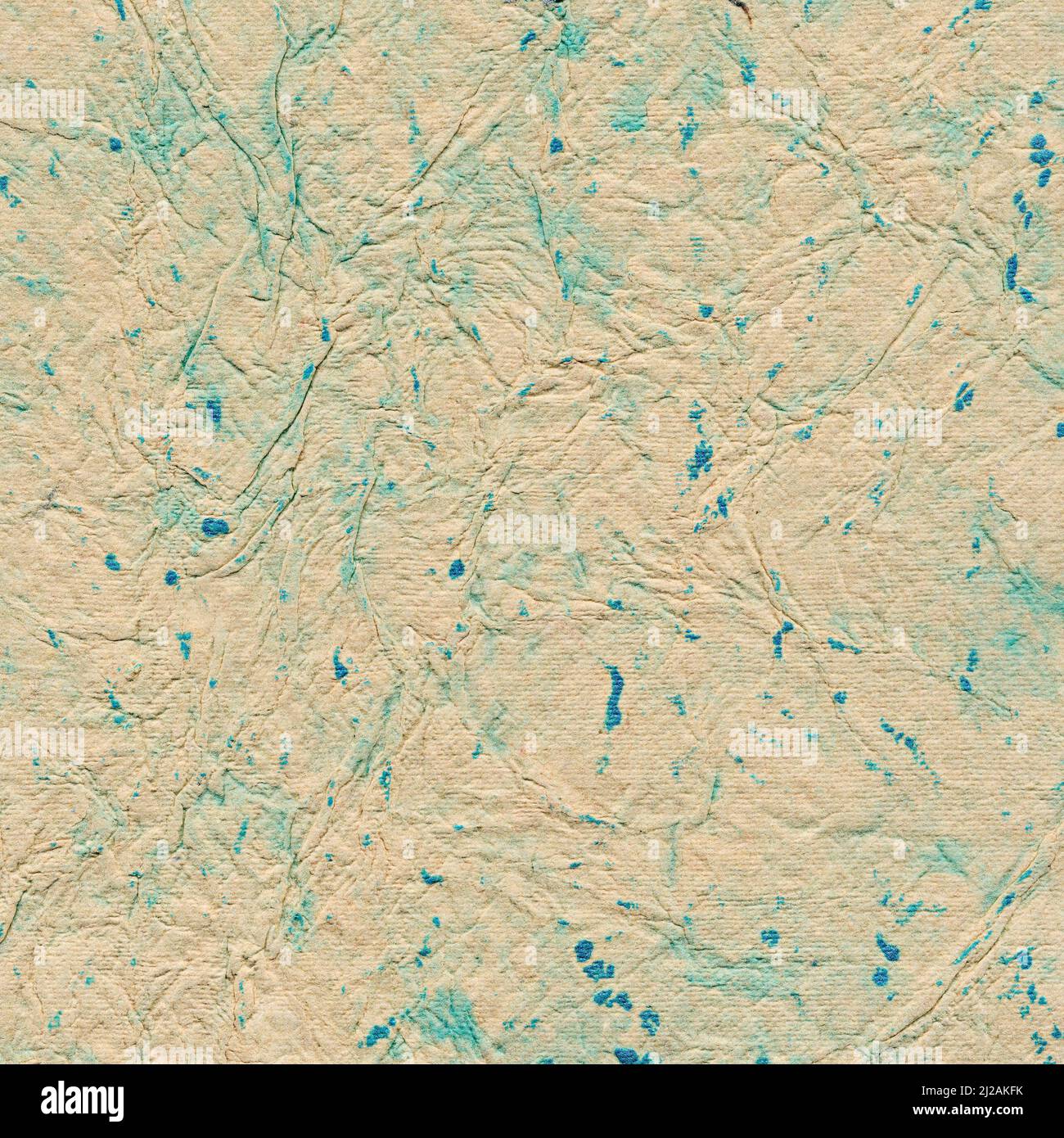 Abstract white paper background with cyan pattern Stock Photo - Alamy