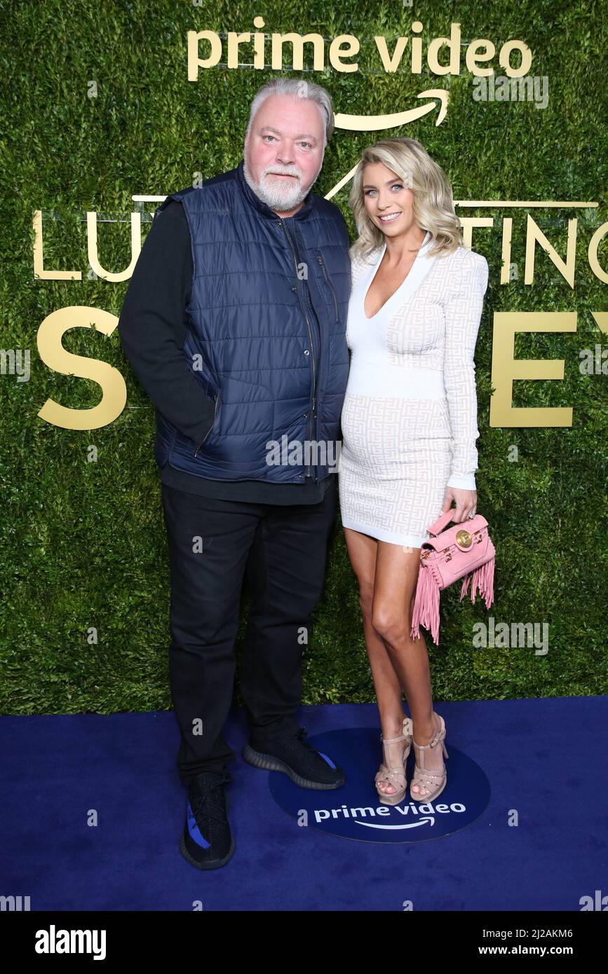 Sydney, Australia. 31st March 2022. Kyle Sandilands, Tegan Kynaston ...