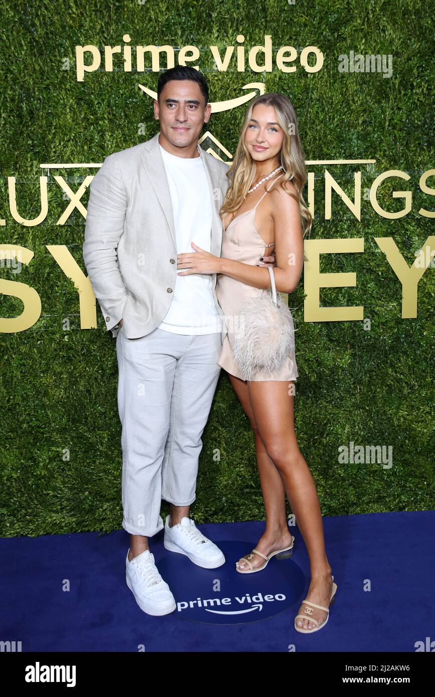 Sydney, Australia. 31st March 2022. Jordan Simi, Sammy Robinson attends ...