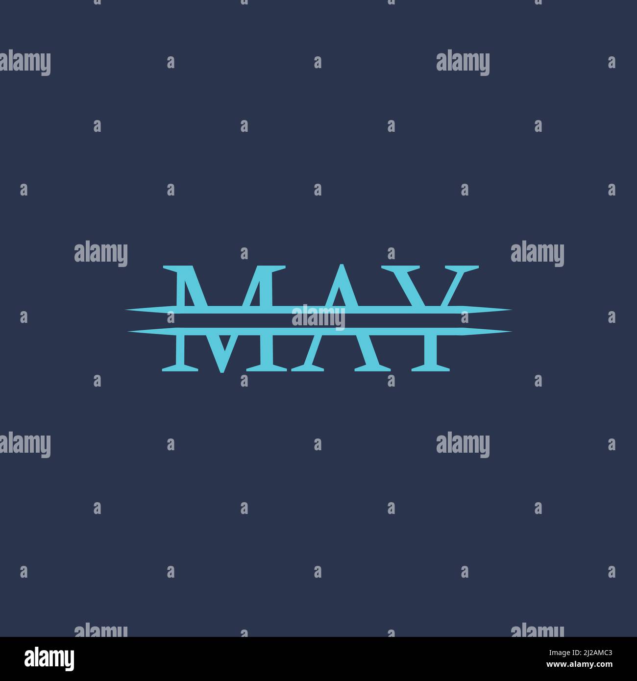 September month name. Vector illustration for poster, card, calendar ...