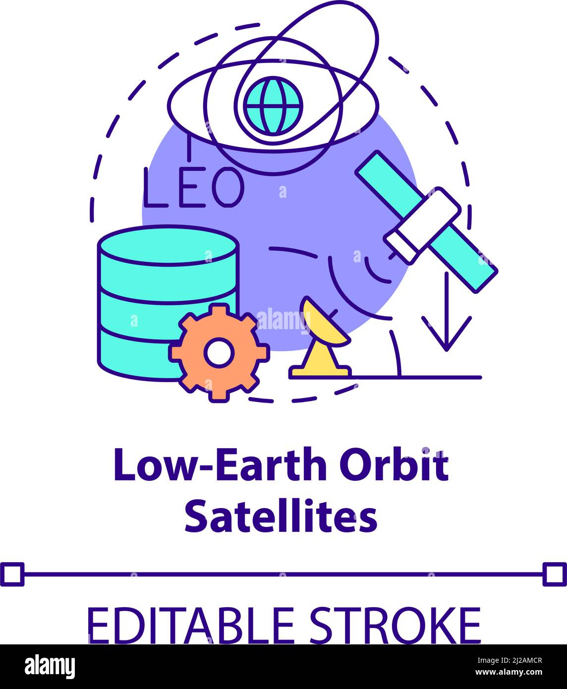 Low earth orbit leo development hi-res stock photography and images - Alamy