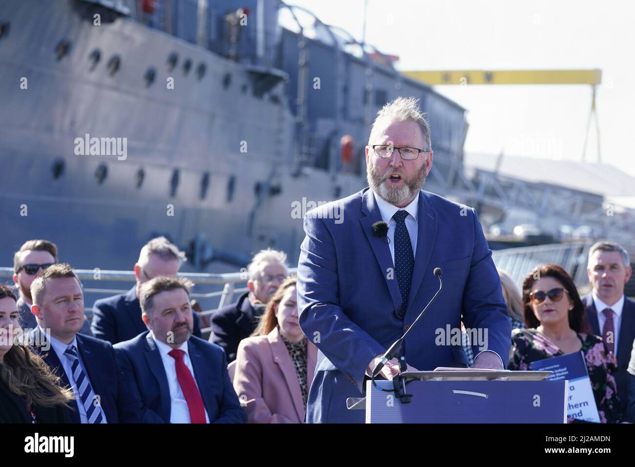 Hms ulster hi-res stock photography and images - Alamy