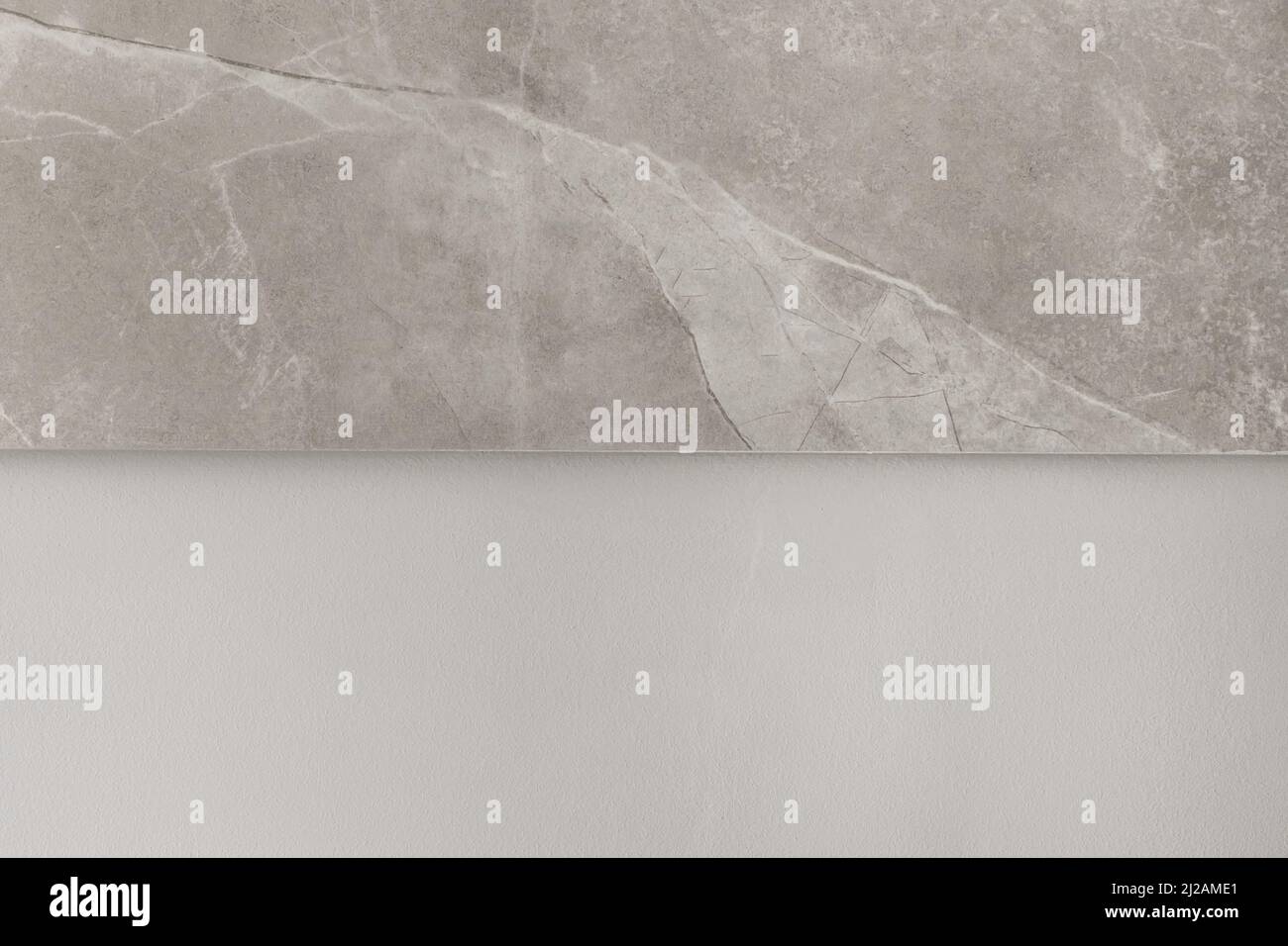 Grey Beige Marble Ceramic Floor Tile with Abstract Stone Pattern ...