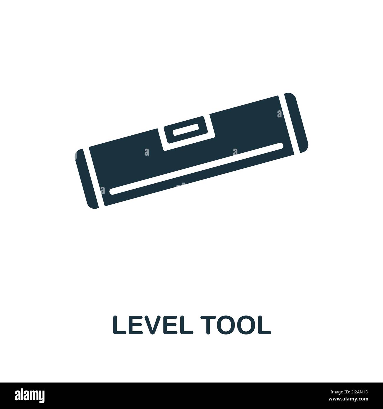 Level Tool icon. Simple element from construction collection. Creative ...