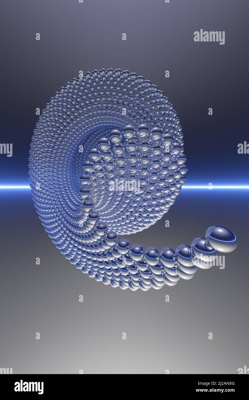 3D Art Metall Stock Photo - Alamy