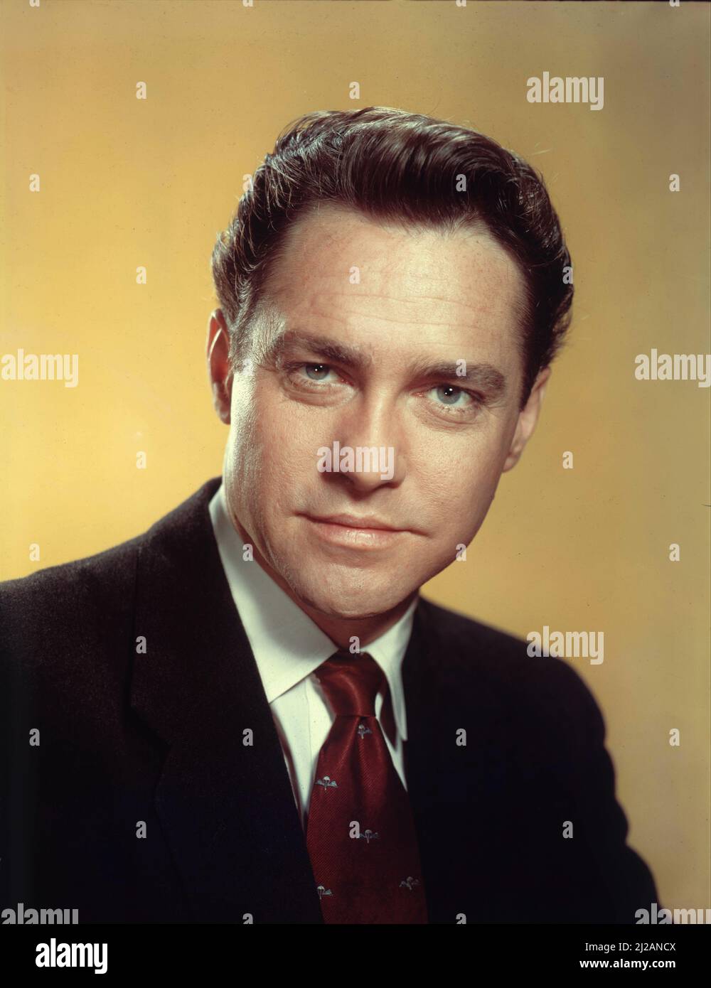RICHARD TODD 1956 Colour Portrait publicity for D-DAY THE SIXTH OF JUNE ...