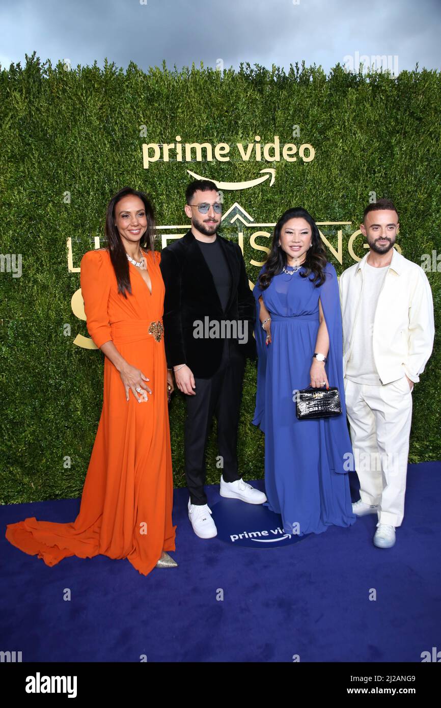 Sydney, Australia. 31st March 2022. D'Leanne Lewis, Simon Cohen, Monika ...