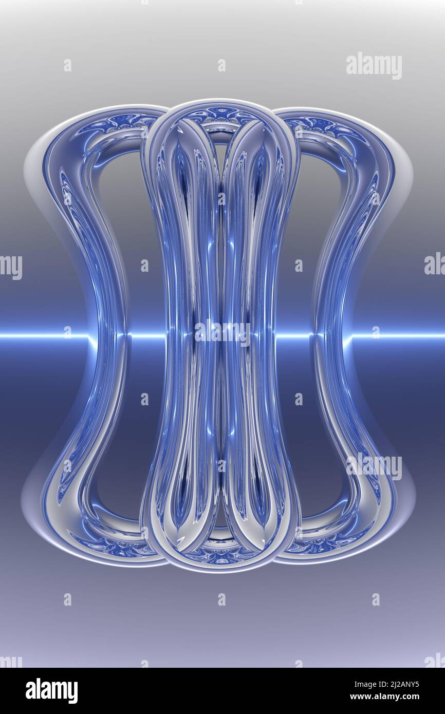 3D Art Metall Stock Photo - Alamy