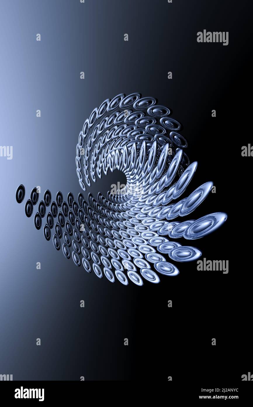 3D Art Metall Stock Photo - Alamy