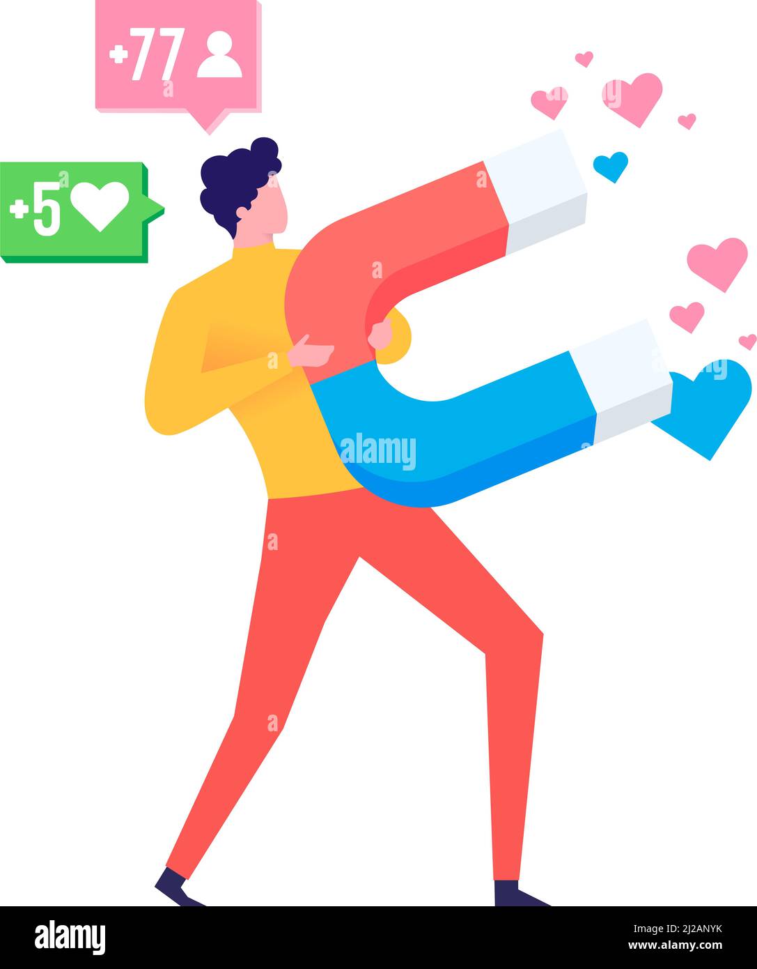 Auto like bot icon for social media vector Stock Vector Image & Art - Alamy