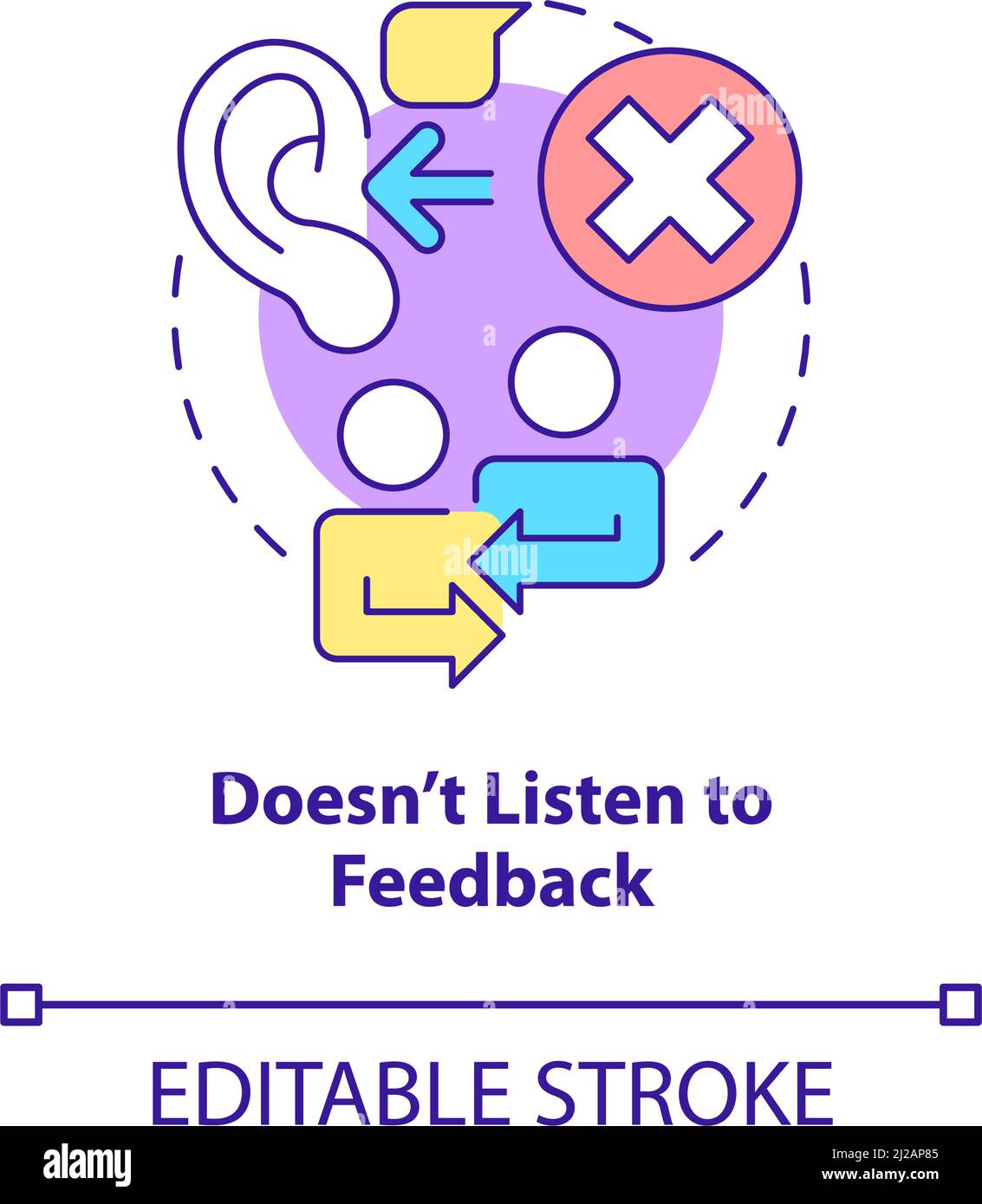 Listen opinion Cut Out Stock Images & Pictures - Alamy