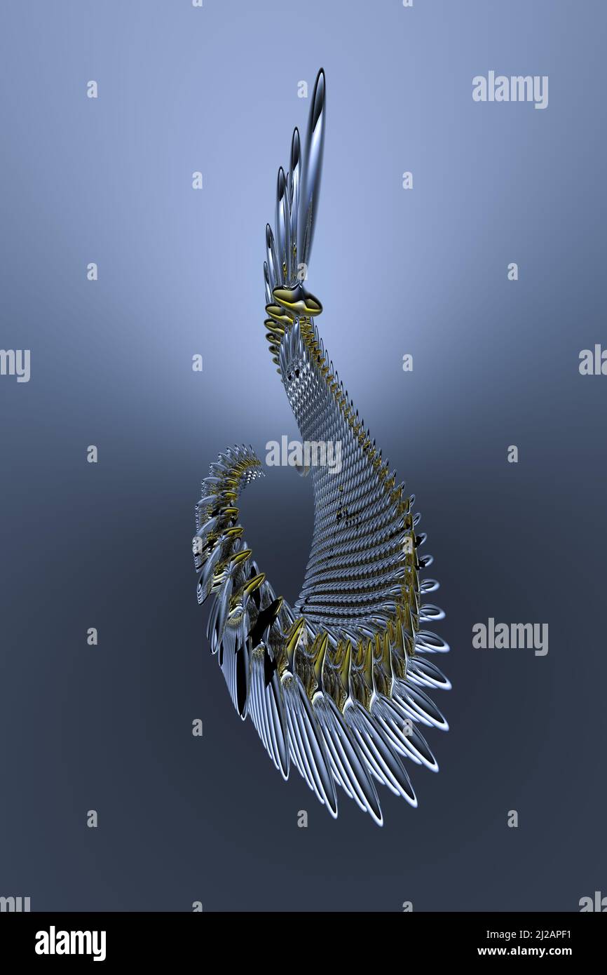 3D Art Metall Stock Photo - Alamy