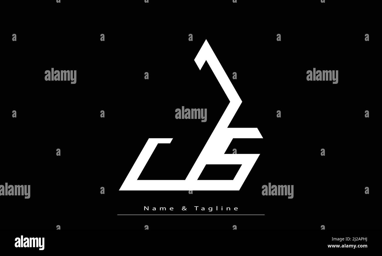 Letter js logo Black and White Stock Photos & Images - Alamy
