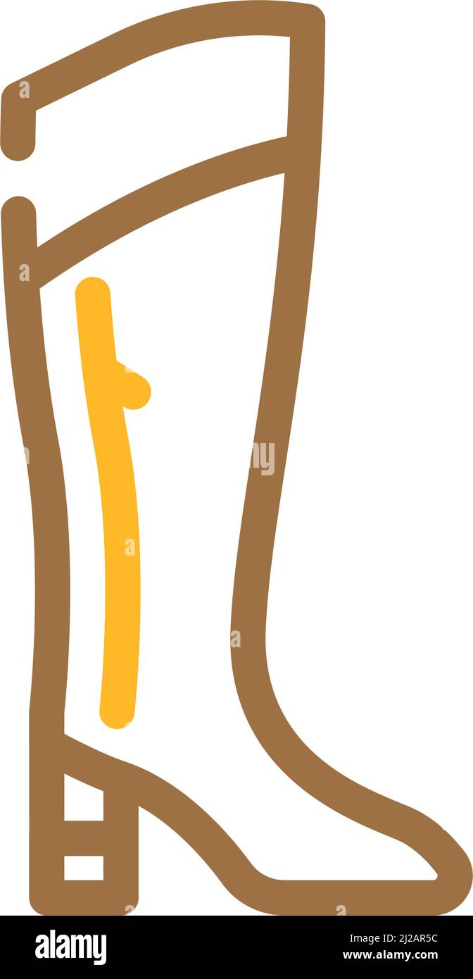 treads boots color icon vector illustration Stock Vector Image & Art ...