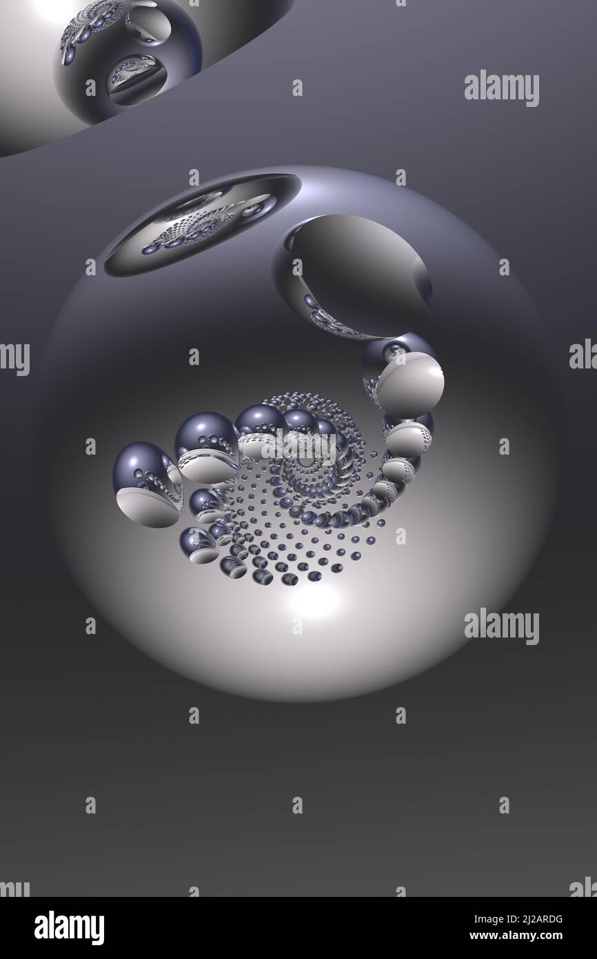 3D Art Metall Stock Photo - Alamy