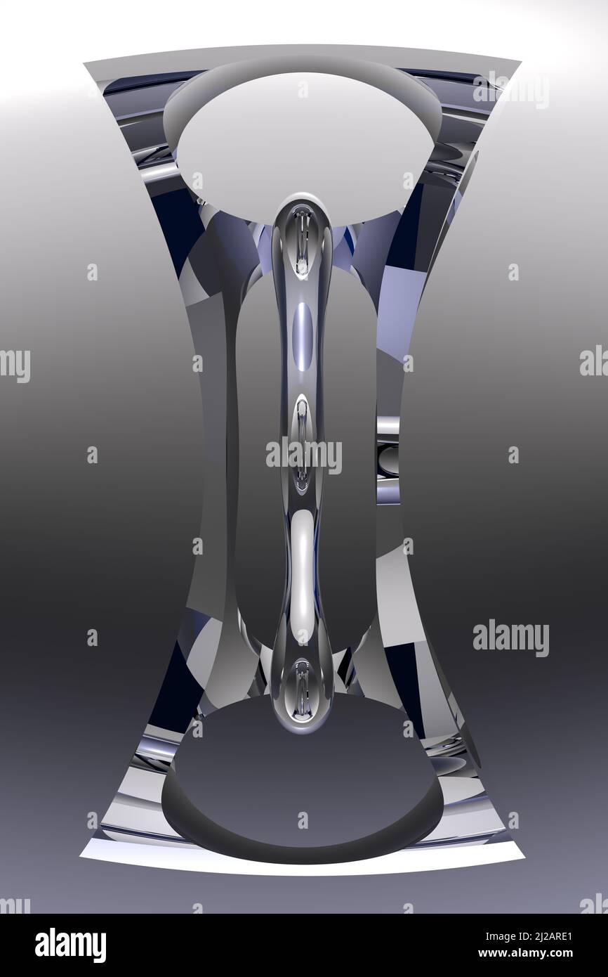 3D Art Metall Stock Photo - Alamy