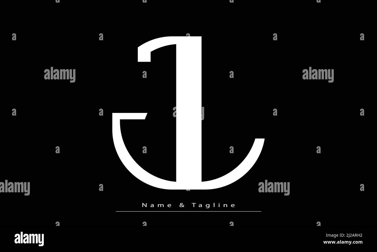 Alphabet letters Initials Monogram logo JL , LJ Stock Vector Image ...