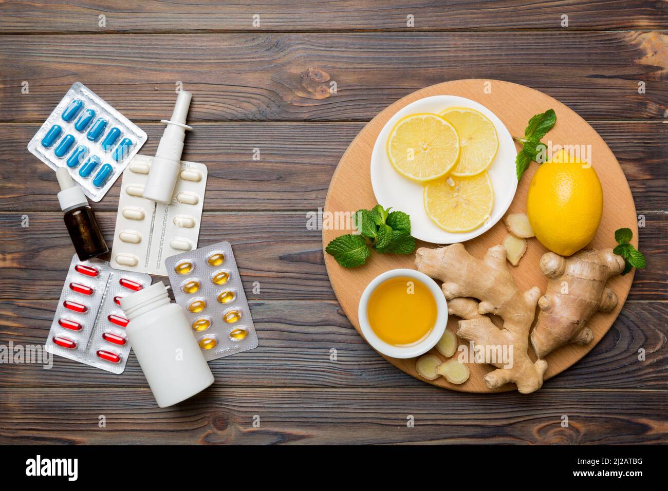 Natural cold and flu home remedies. Natural ingredients for immunity ...