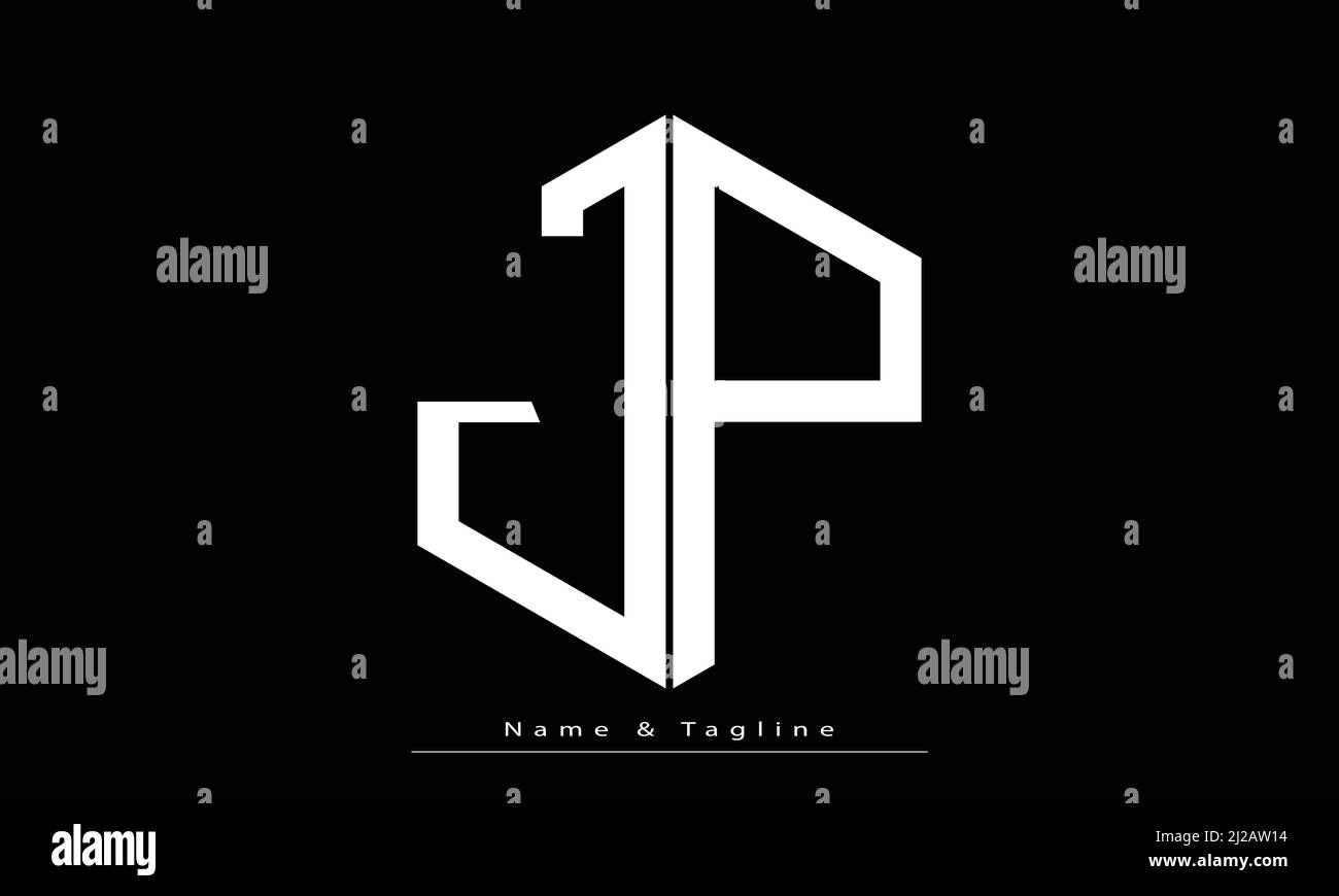Monogram jp Black and White Stock Photos & Images - Alamy