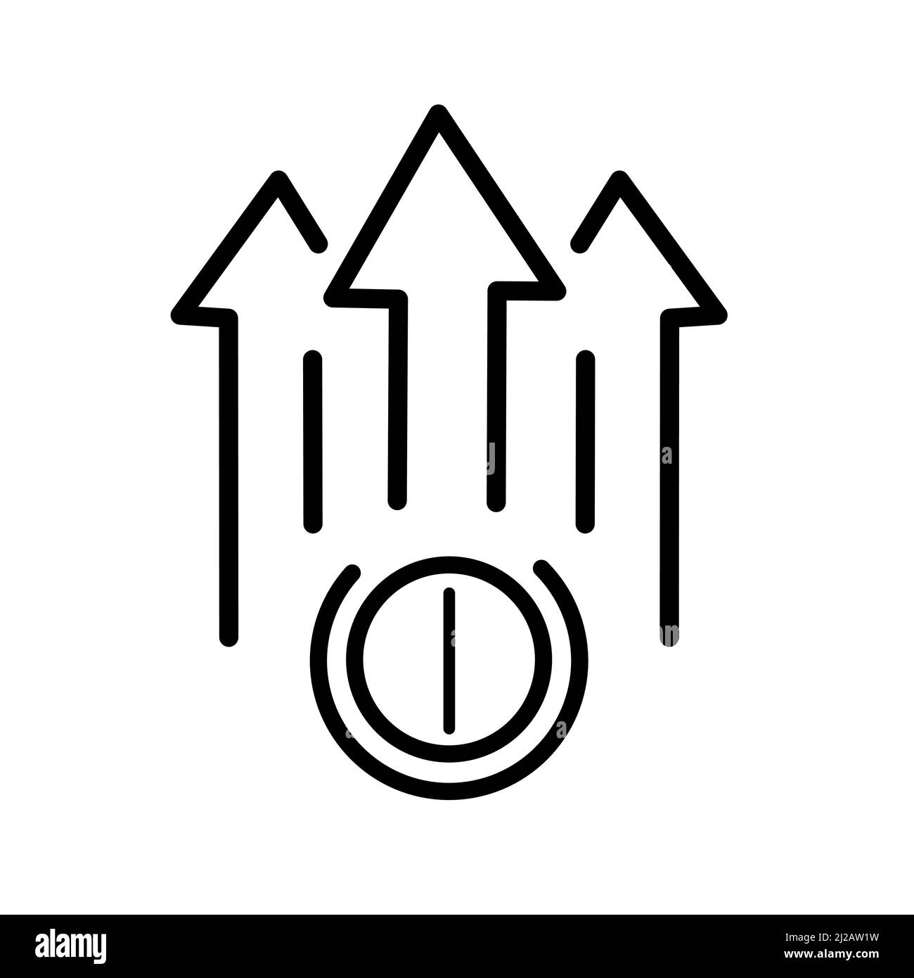 Revenue increase chart Stock Vector Images - Alamy